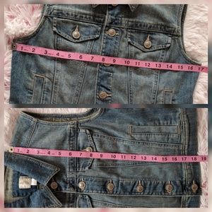 LC Lauren Conrad | Tops | Lc Conrad Denim Vest | Poshmark